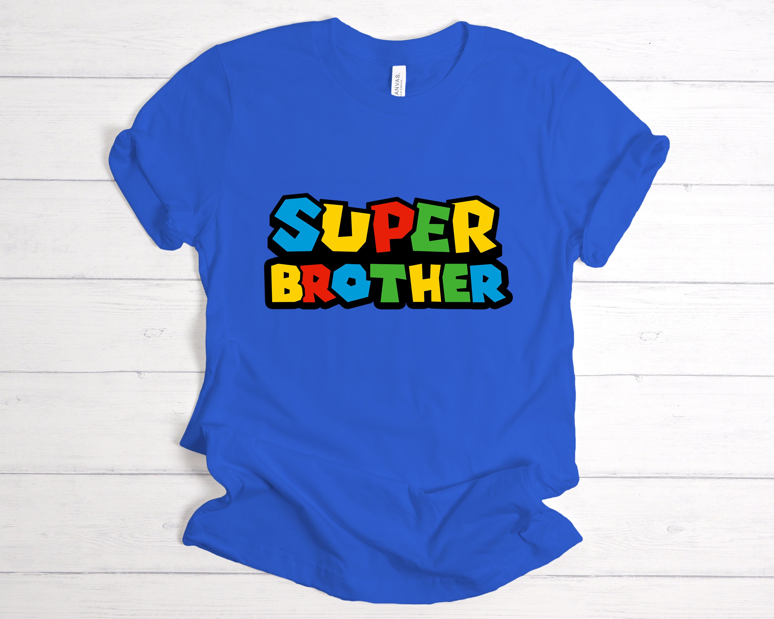 Custom Super Mario Matching Family Shirts, Super Mario Family T-shirts ...