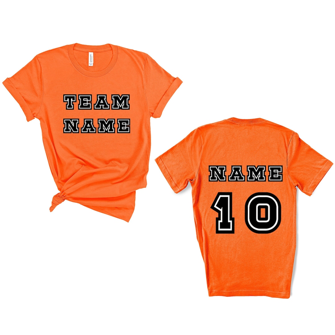 Custom Sports Team Shirts, Personalized Sports T-shirt, Sports Team ...