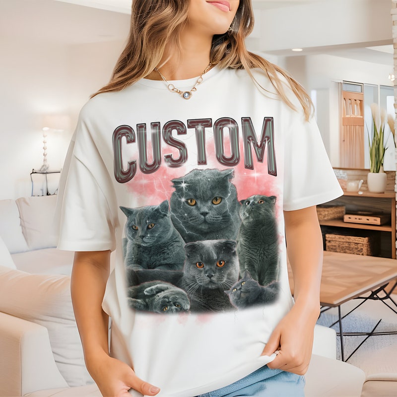 Custom Cat Shirt - Etsy