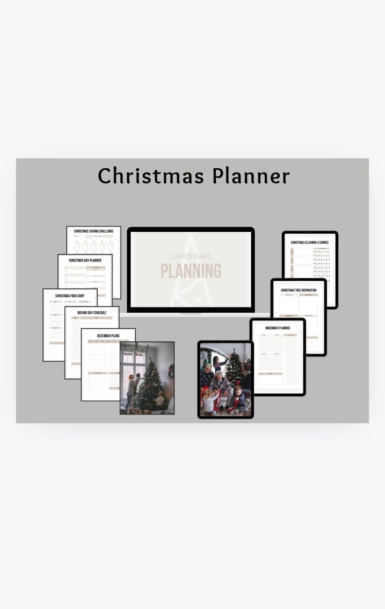 Christmas Planner - Etsy