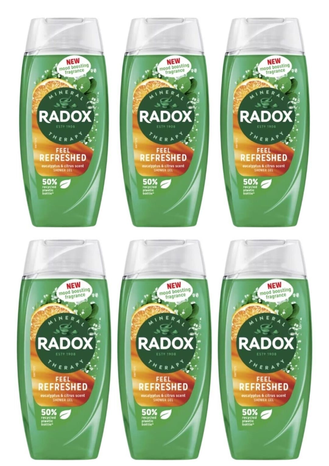 Radox Feel Refreshed 2in1 Shower Gel 225ML / 7.9 Fl Oz pack - Etsy