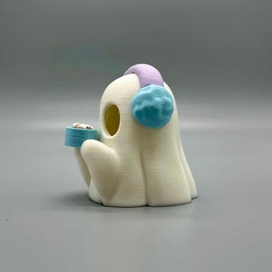 Set of 2- Cozy Winter Ghost With LED Tea Light - Etsy