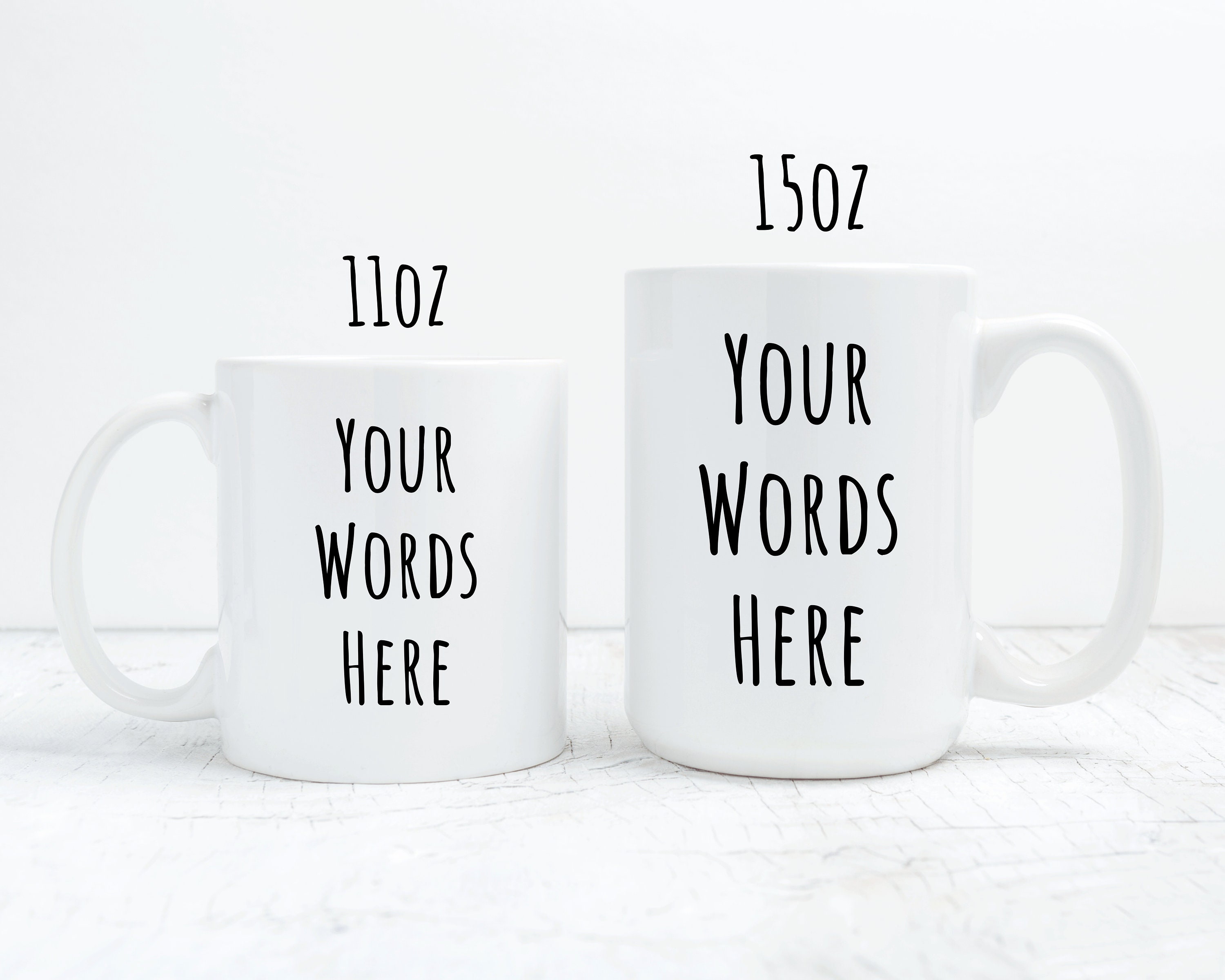 Custom Text Mug, Personalized Coffee Mug, Custom Coffee Cup for Grandma ... Custom Text Mug, Personalized Coffee Mug, Custom Coffee Cup for Grandma ...