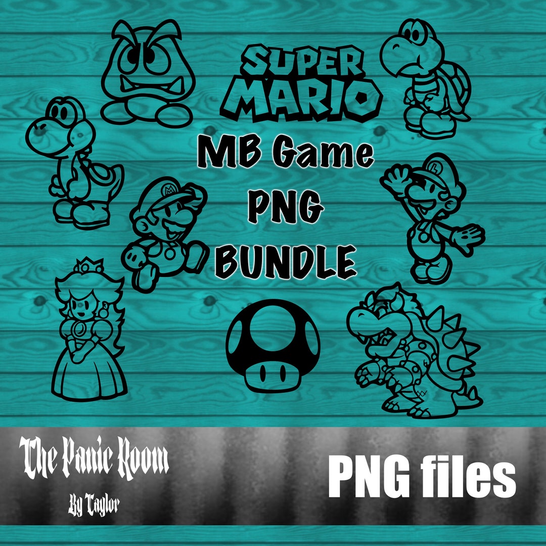 Video Game PNG Bundle MB PNG Bundle Super Mario Png Bundle - Etsy