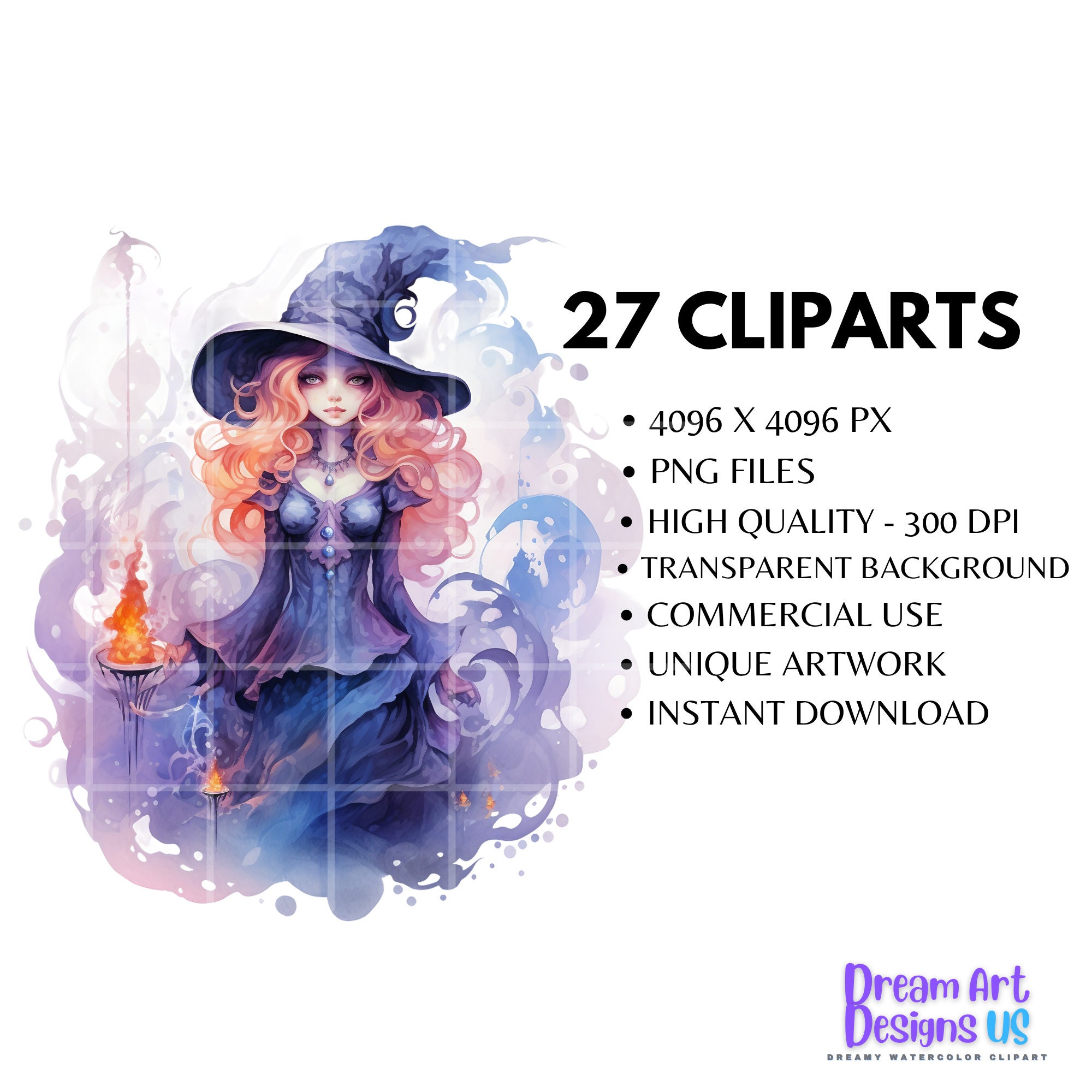 Witchy PNG Pastel Halloween Clipart Pastel Goth Stickers - Etsy