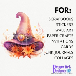 Pastel Halloween Clipart, Happy Halloween Clipart, Watercolor PNG, PNG ...