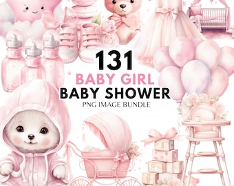 Gender Reveal Baby Shower Clipart Gender Reveal Bundle Newborn Baby ...