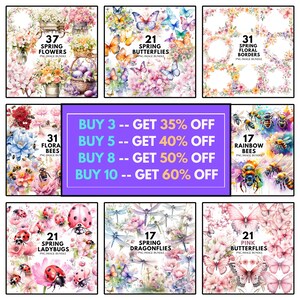 Spring Butterfly Clipart Watercolor Butterflies PNG Spring Clipart ...