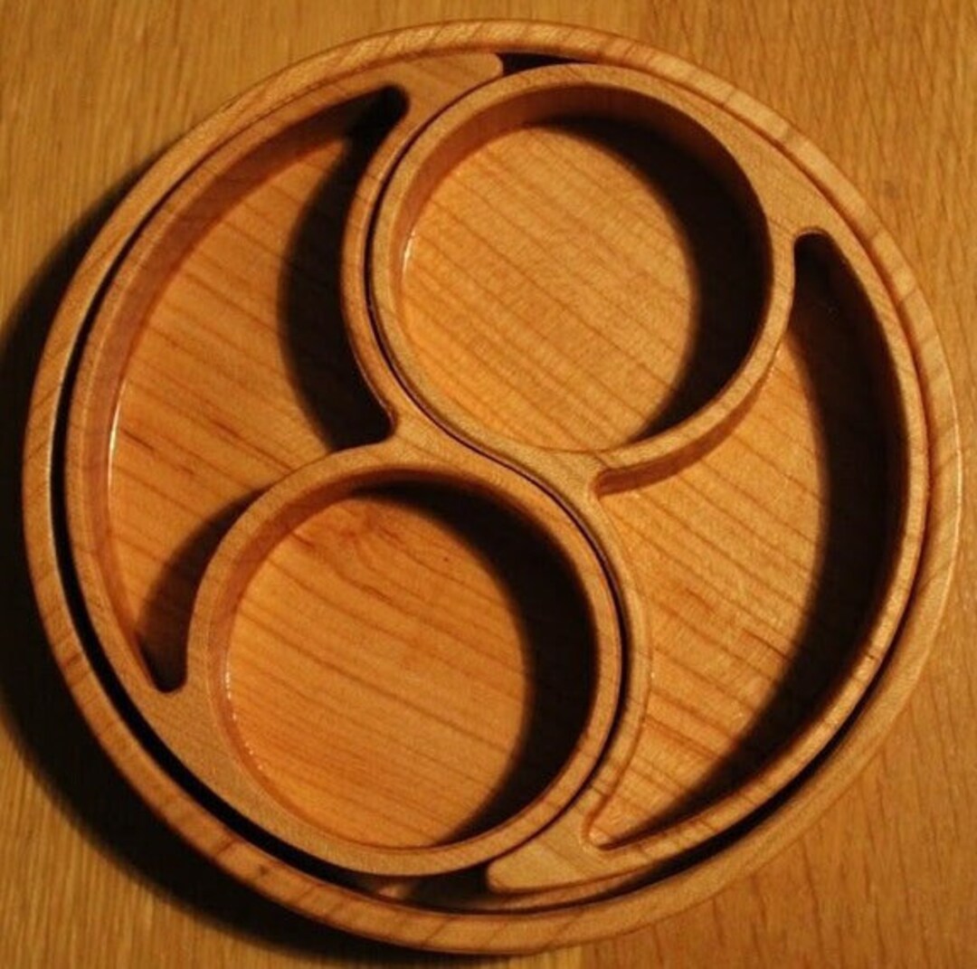 Yin Yang Puzzle Tray - Etsy