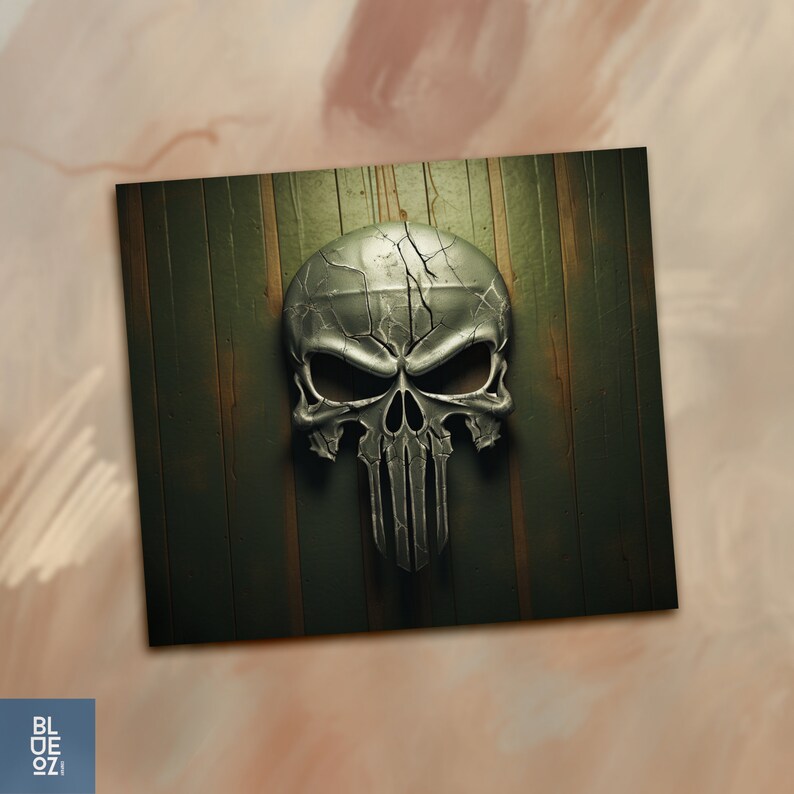 Punisher Skull, Military, SF Skull, Spec Ops 20oz & 30oz Skinny Tumbler ...