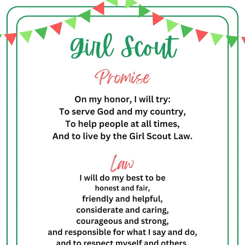 Girl Scout Planner - Etsy