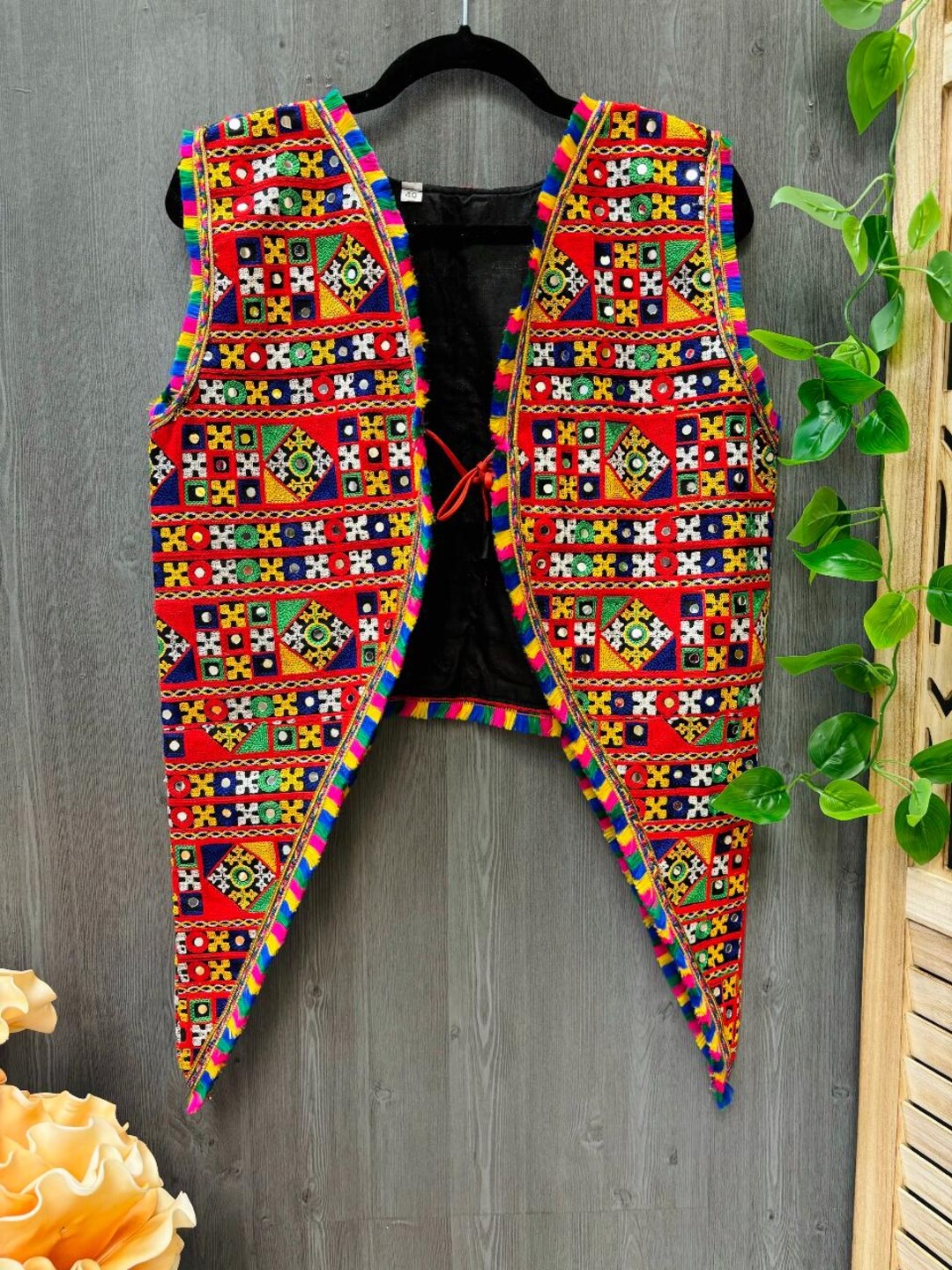 Garba/dhandiya Traditional Work Fish Cut Vests - Etsy