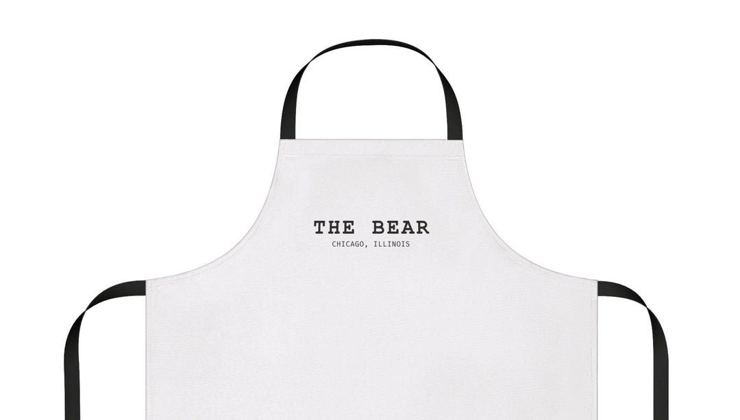 The Bear Inspired Chef Apron - Chicago Restaurant Edition 100% ...