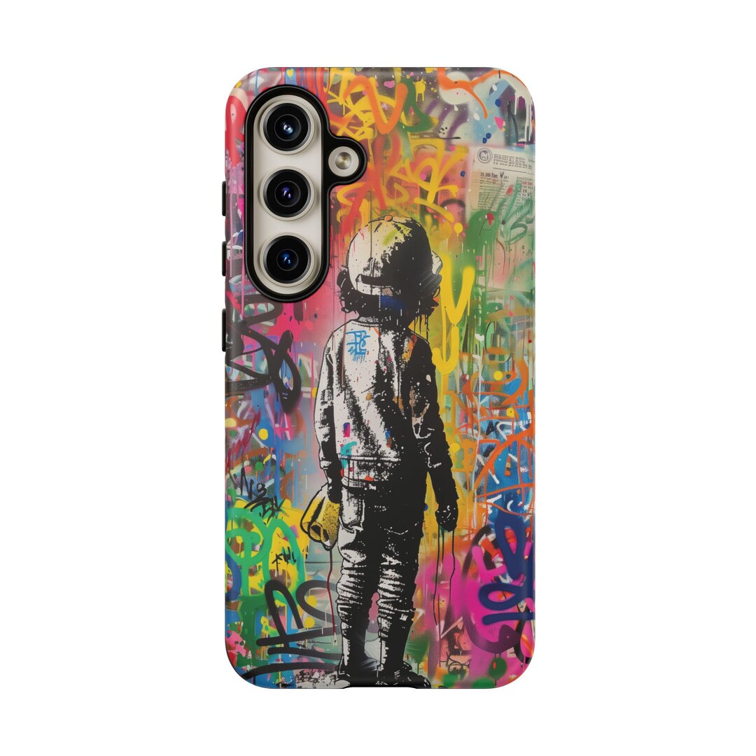 Banksy-style Graffiti Phone Case #2 | Street Design | Galaxy, Iphone ...