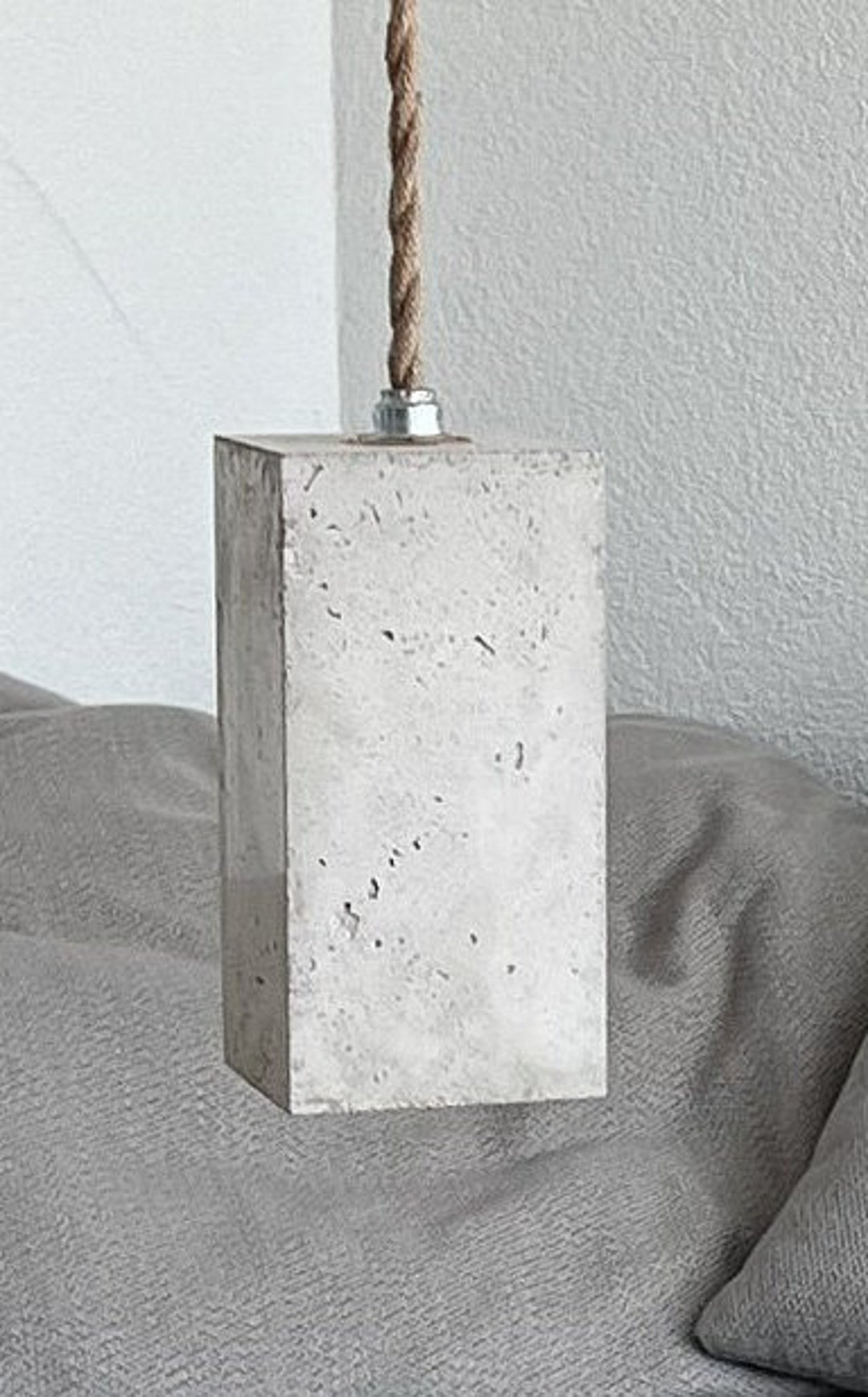 Concrete Lamp Concrete Lamp Concrete Lamp Hanging Lamp - Etsy