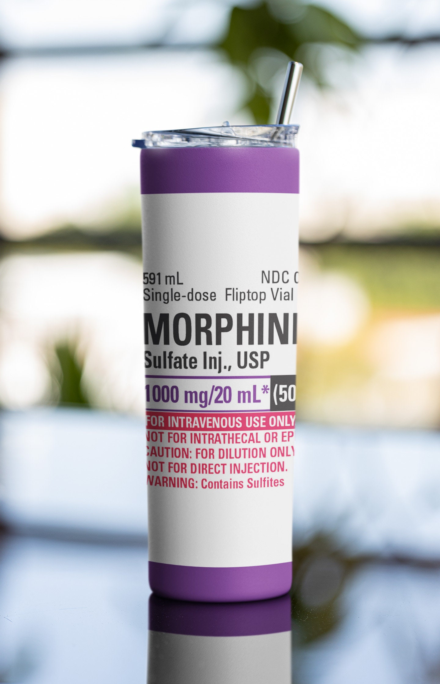Morphine Tumbler Wrap PNG, 20 Oz Skinny Prescription Tumbler ...