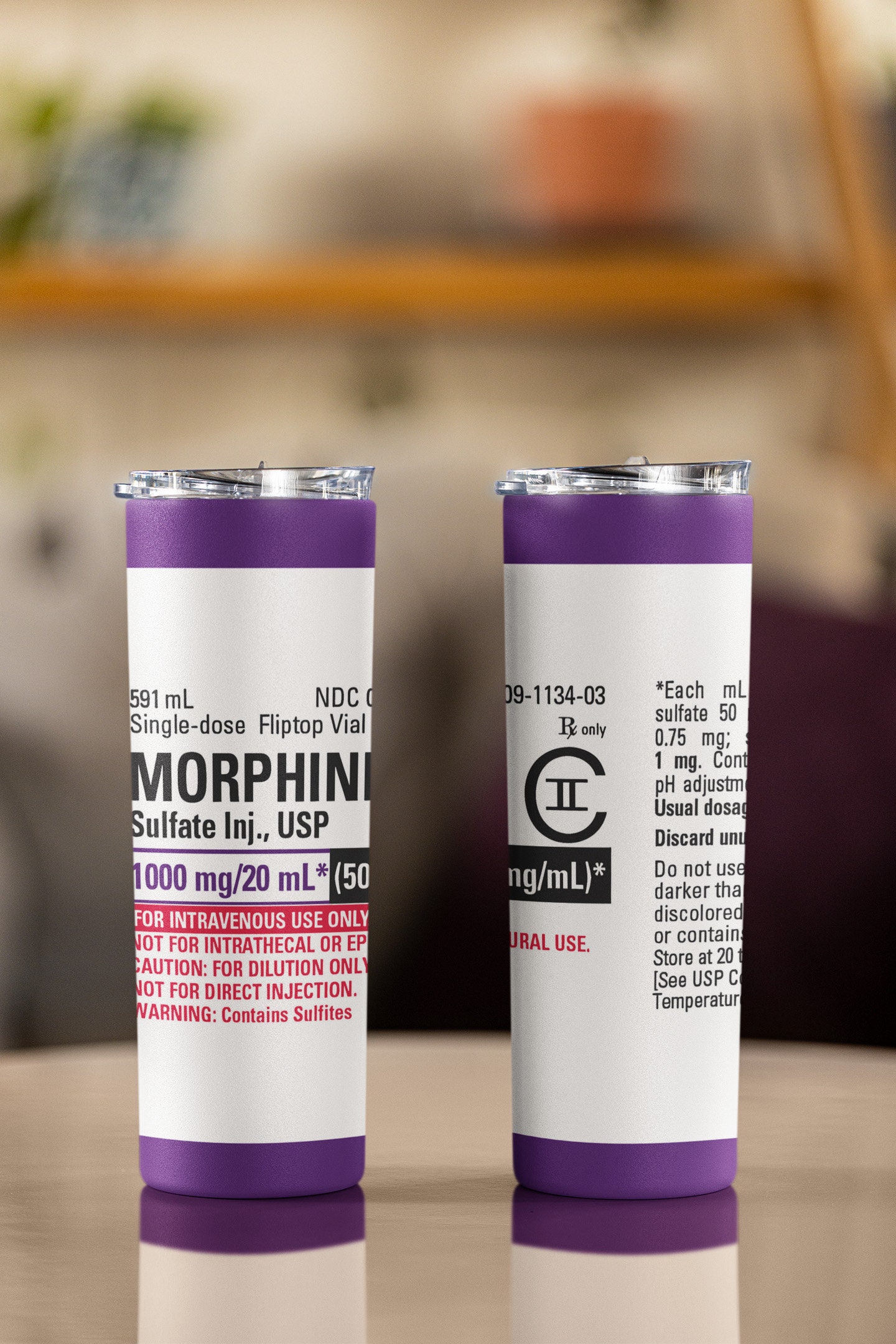 Morphine Tumbler Wrap PNG, 20 Oz Skinny Prescription Tumbler ...