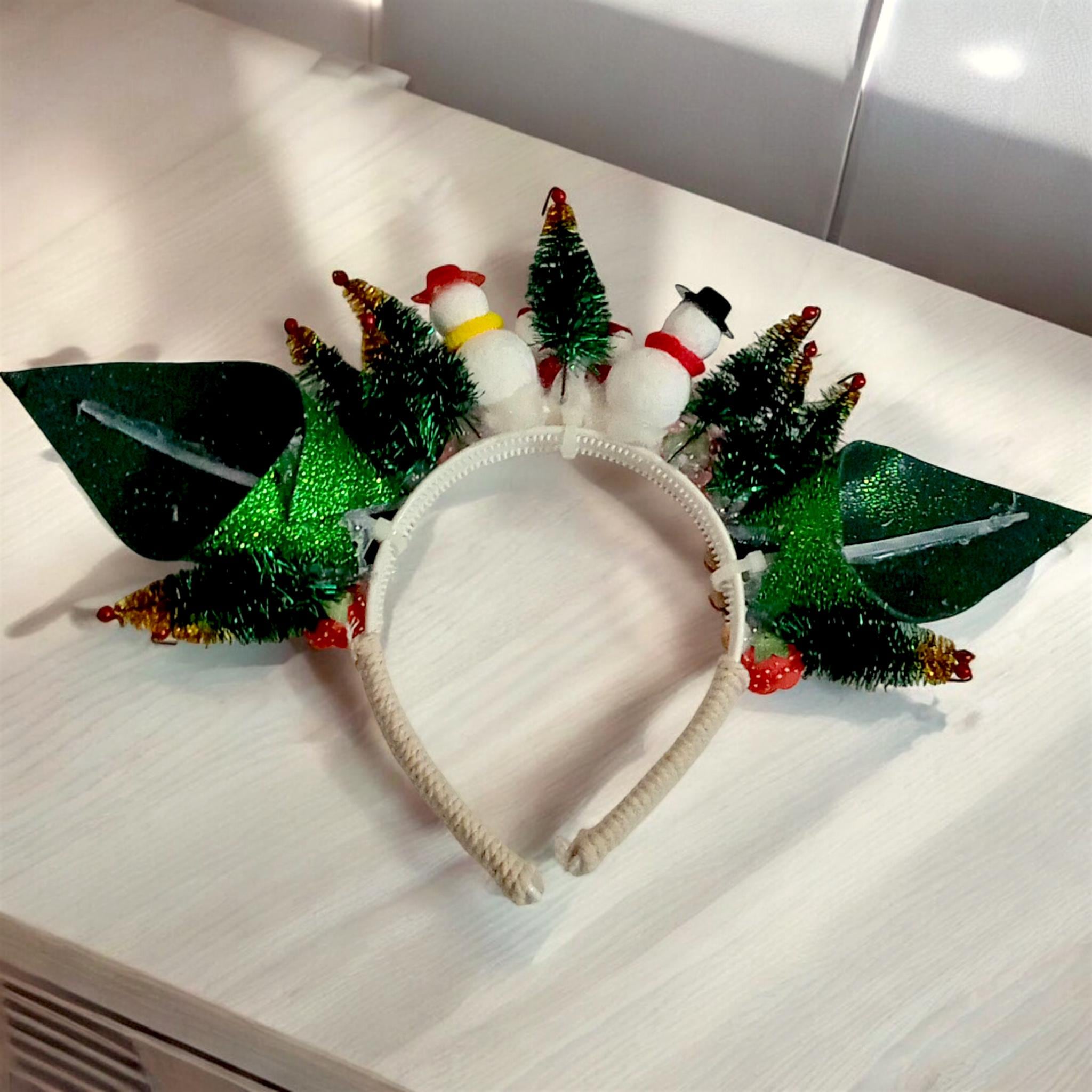 Beautiful Christmas Party Beaded Headband for Women Festival Outfit for ...