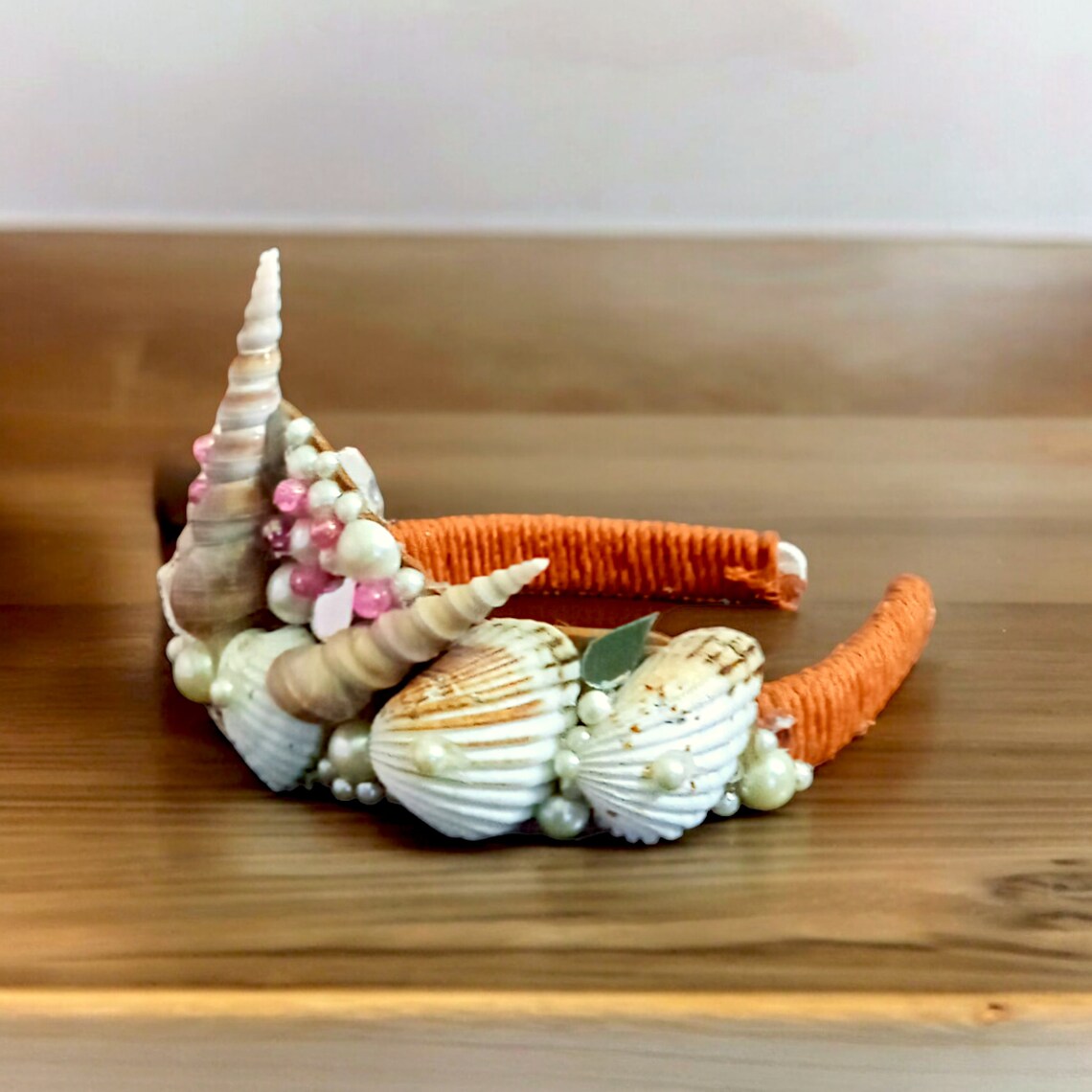 Seashell Crown for Girls, Crown for Anniversary, Beach Wedding Crown ...