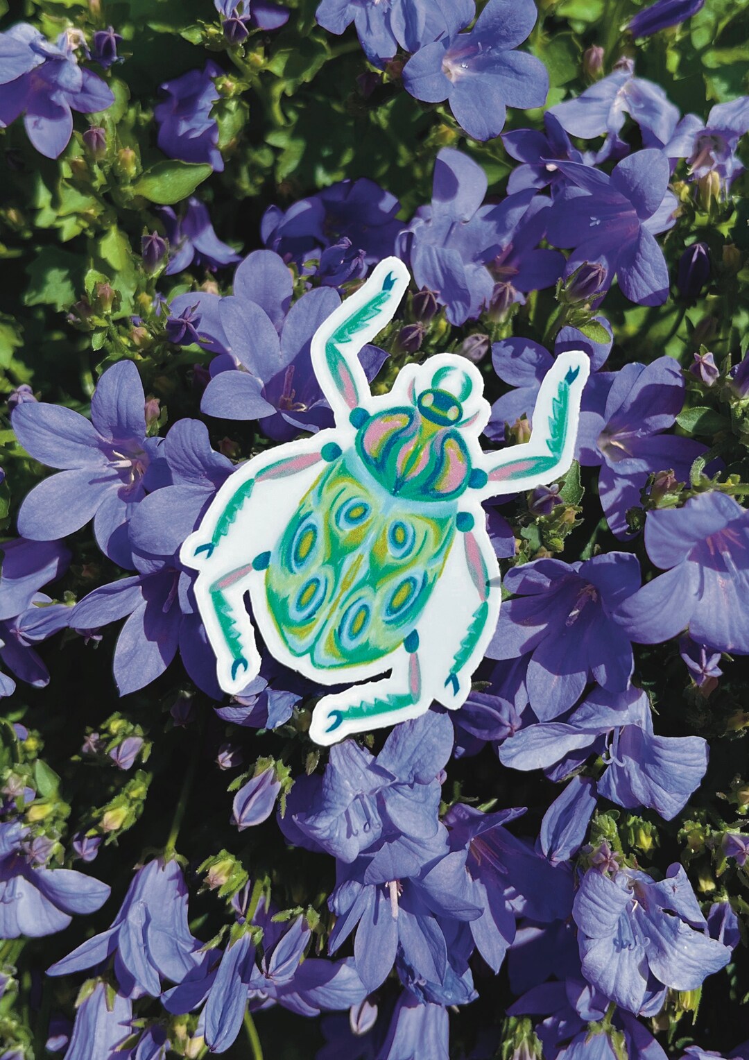 Emerald - Bug Sticker - Etsy