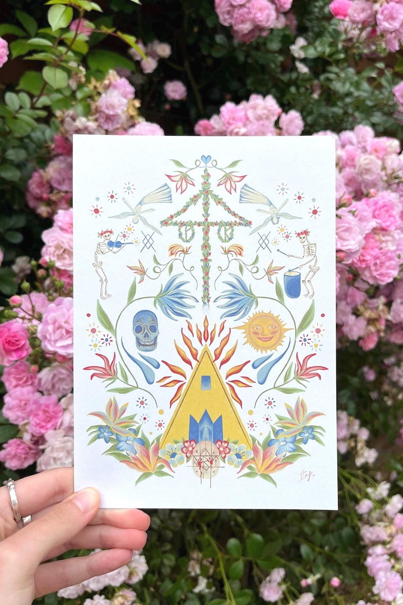 Midsommar - Film Inspired A4/A5 Art Print - Etsy