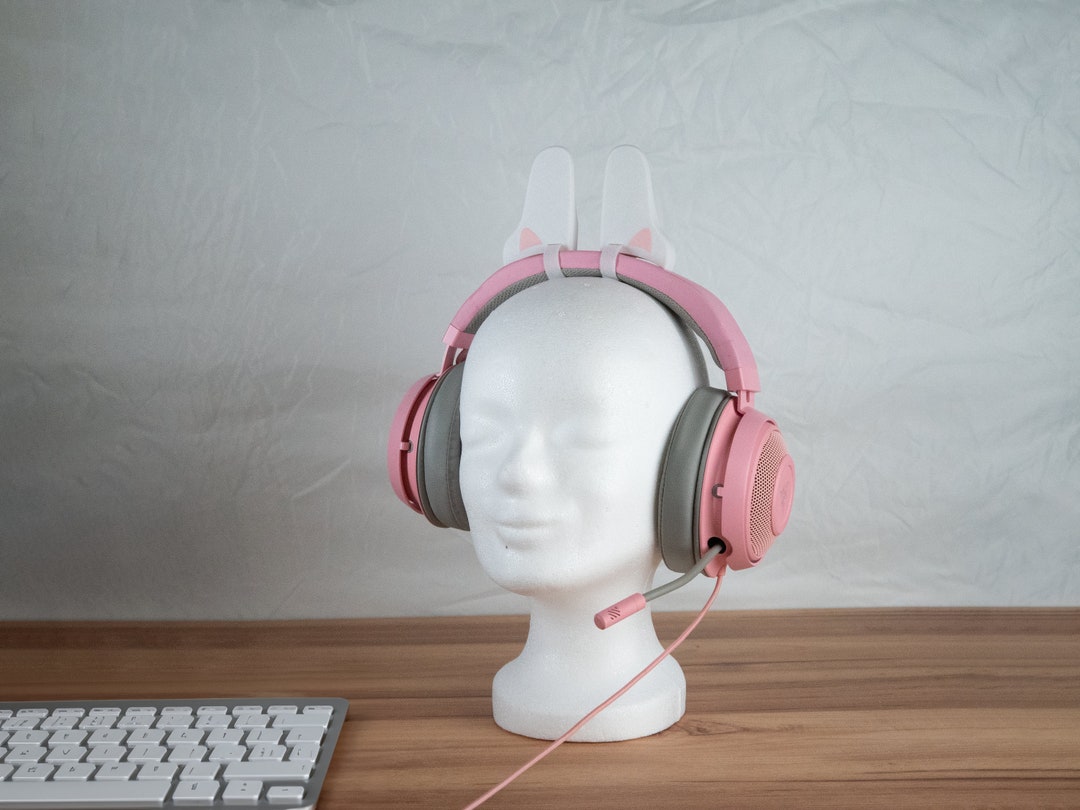 Blue Archive Style Rabbit Ears Headset Attachment, Playful Ears for ...