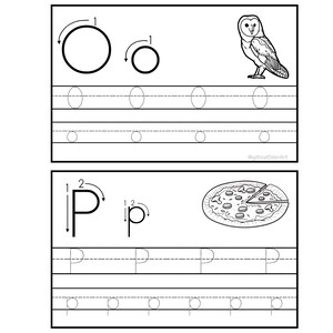 26 Letter Phonics & Handwriting Worksheets Pre-k Kindergarten ...