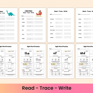 Ultimate Preschool Kindergarten & Math Worksheet Mega Bundle | Kids ...
