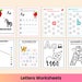 Ultimate Preschool Kindergarten & Math Worksheet Mega Bundle Kids ...