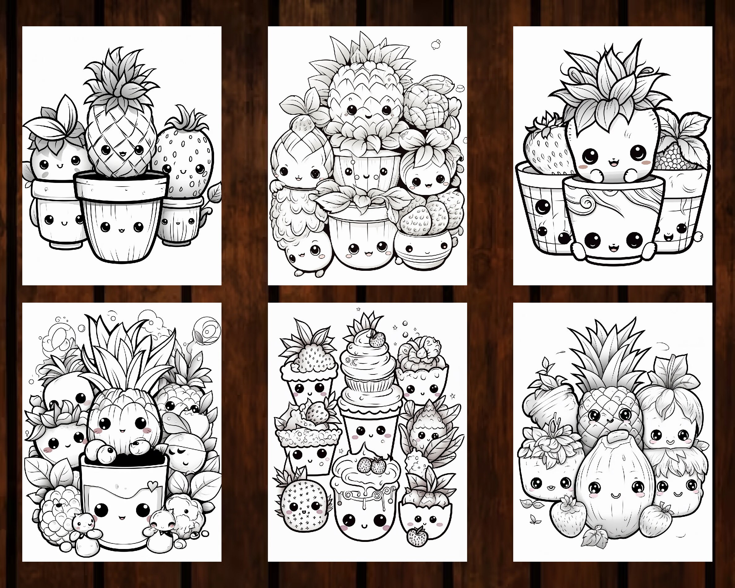 Kawaıı Coloring Pages, Kawaıı Coloring Book, Kawaıı Coloring, Cute ...