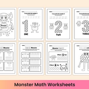 Ultimate Preschool Kindergarten & Math Worksheet Mega Bundle | Kids ...