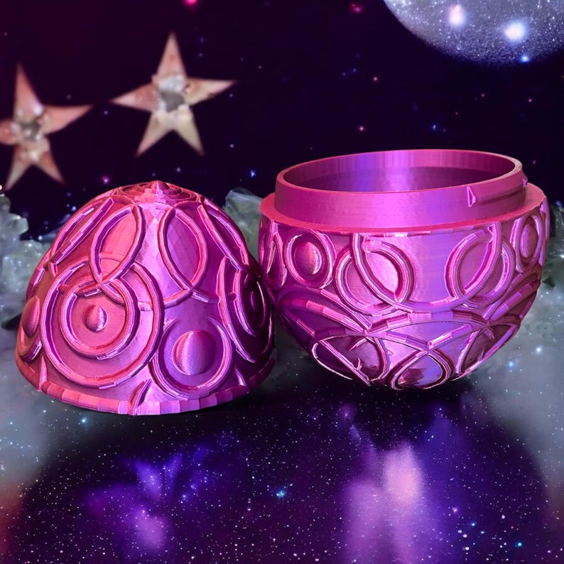 Mega Celestial Egg Container, 3D Printed Egg, Celestial Egg, Huge Celestial Egg Container ...