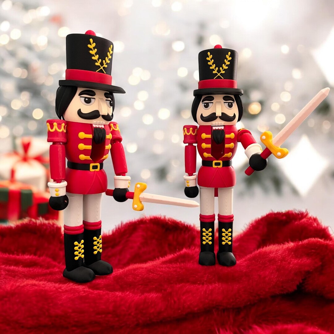 Home Accents Holiday Christmas Nutcracker, 3D Printed Christmas ...
