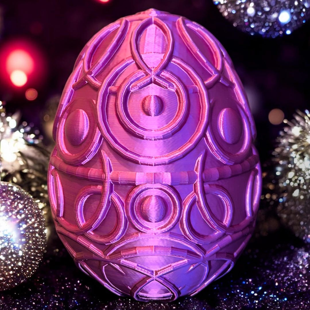 Mega Celestial Egg Container, 3D Printed Egg, Celestial Egg, Huge Celestial Egg Container ...