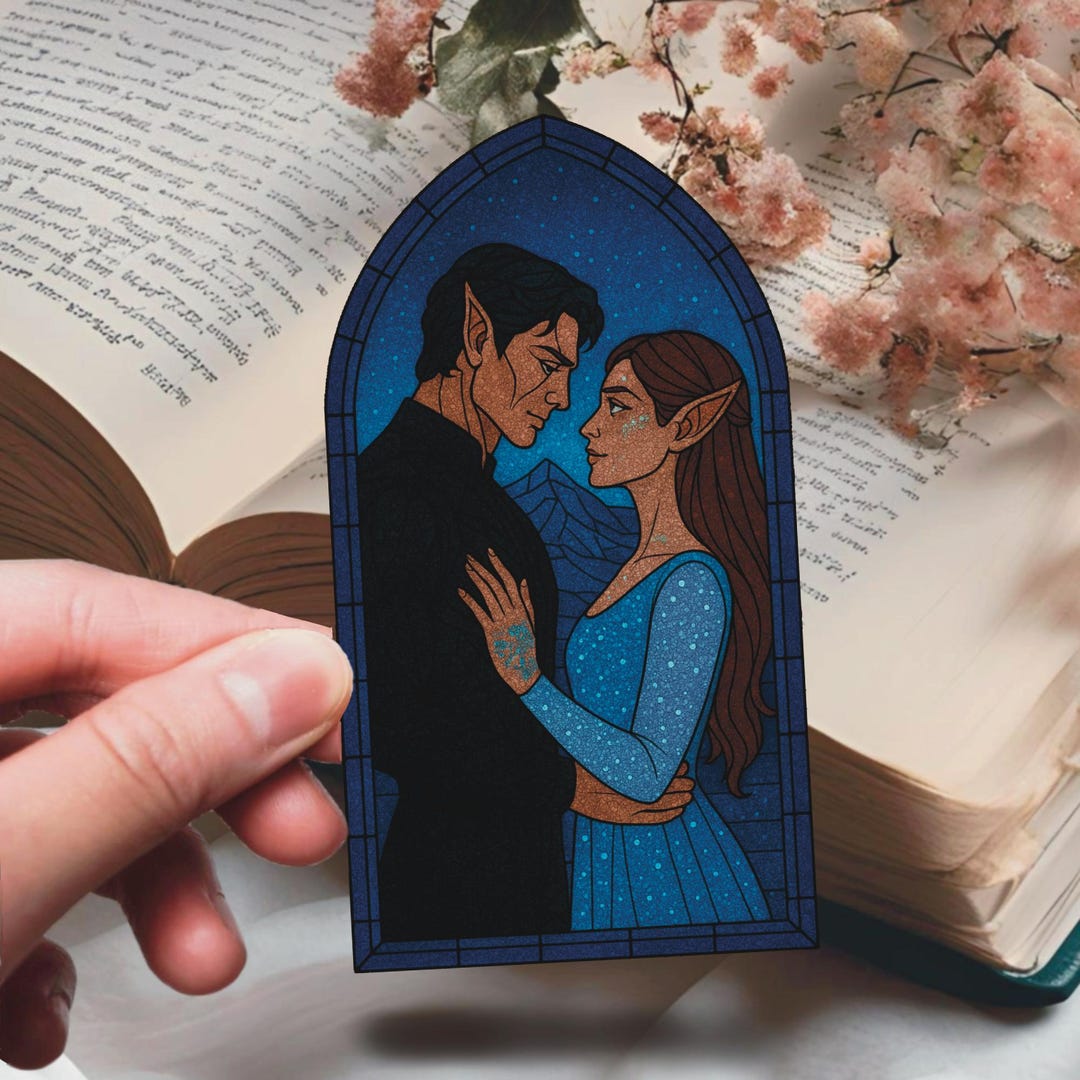ACOTAR Inspired Sticker Feyre & Rhysand Art Fan ACOTAR Gift for Book ...