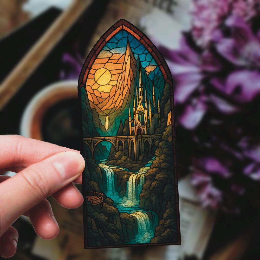 Lothlórien Lord of the Rings Sticker Middle Earth Lotr Fellowship ...