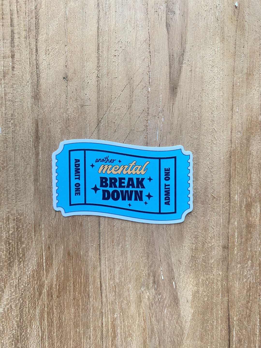 Mental Breakdown Stickers Mental Health Stickers Vinyl Stickers Kindle ...