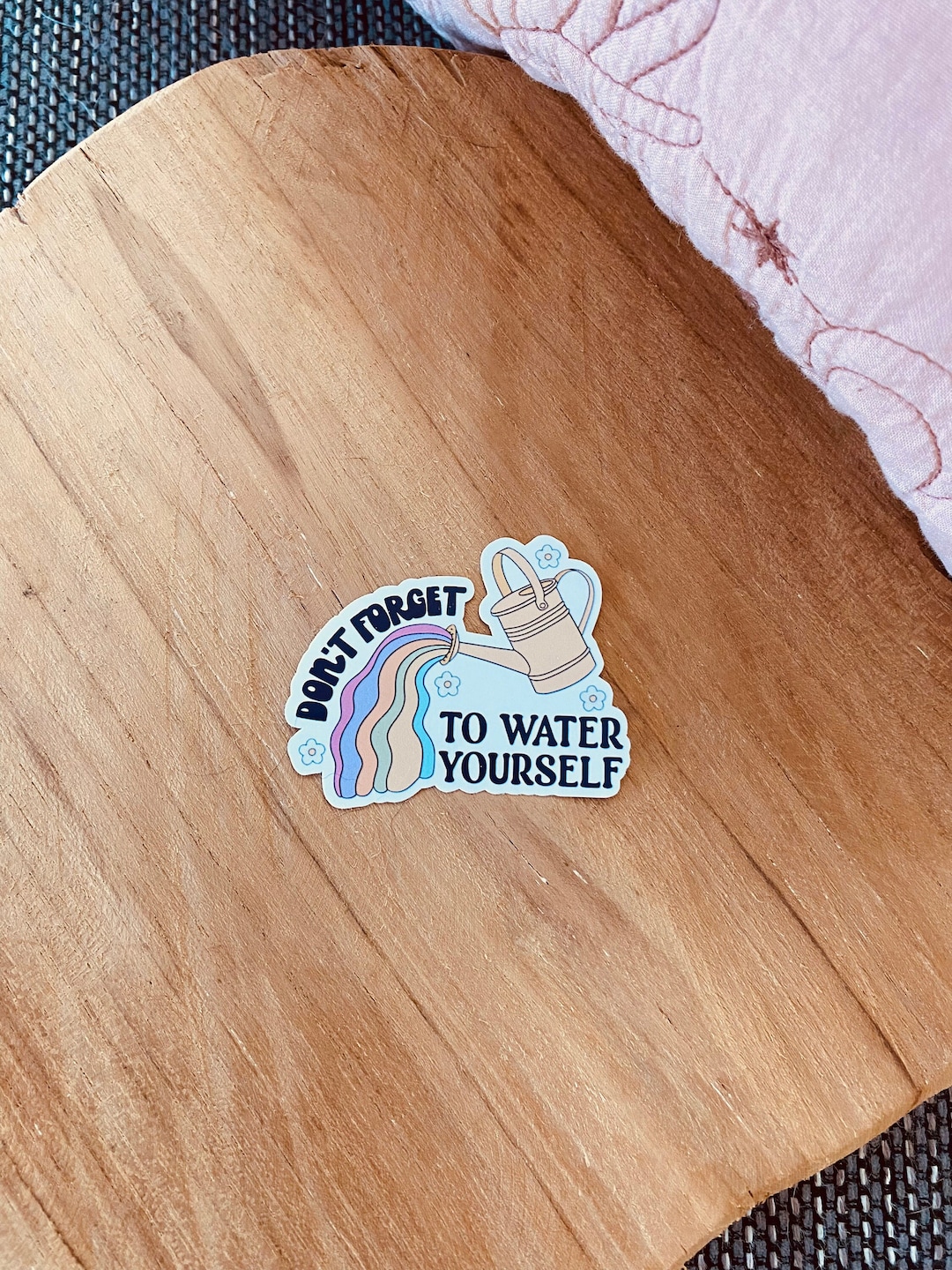Don't Forget to Water Yourself Mental Health Stickers Vinyl Stickers ...
