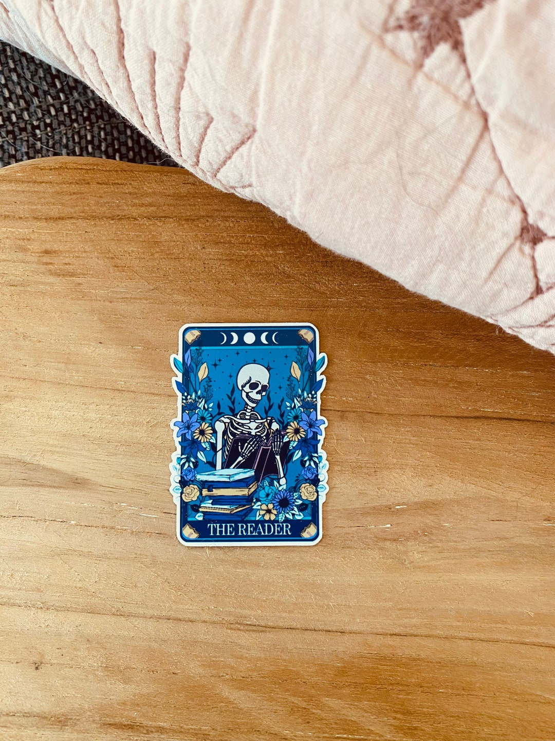 The Reader Tarot Card Witchy Vinyl Stickers Vinyl Stickers Tarot ...