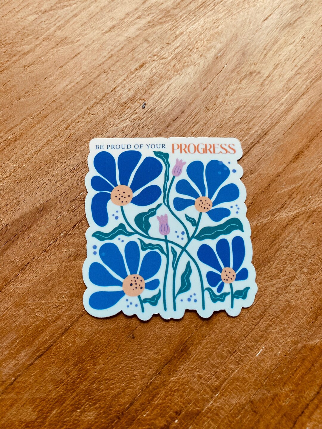 Be Proud of Your Progress Mental Health Stickers Vinyl Stickers Anxiety ...