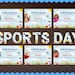 Certificate Template Editable, Sports Day Award, School Editable CANVA ...
