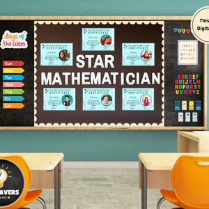 Certificate Template Editable, Maths Award, School Class Editable CANVA ...