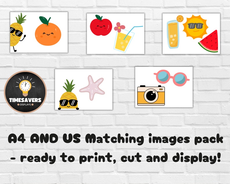 Classroom Decor Summer, Printable Classroom Displays, Printable Digital ...