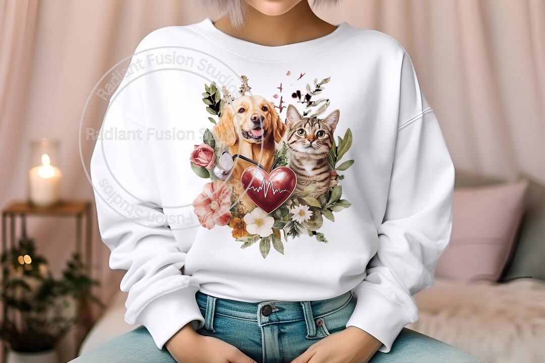 Veterinarian PNG: Retro Groovy Pet Care Design (digital Download) - Etsy