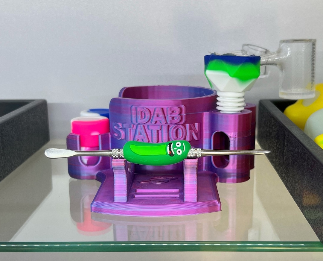 Triple Dab Station Tool Holder W/silcone Storage NEW DESIGN!!! - Etsy