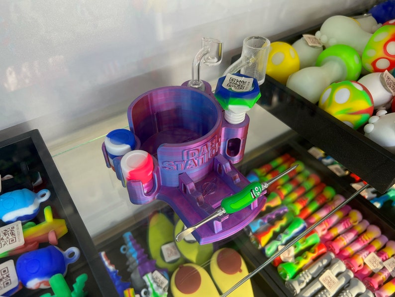 Triple Dab Station Tool Holder W/silcone Storage NEW DESIGN!!! - Etsy