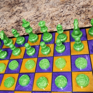 Custom Chess/checkers Board - Etsy