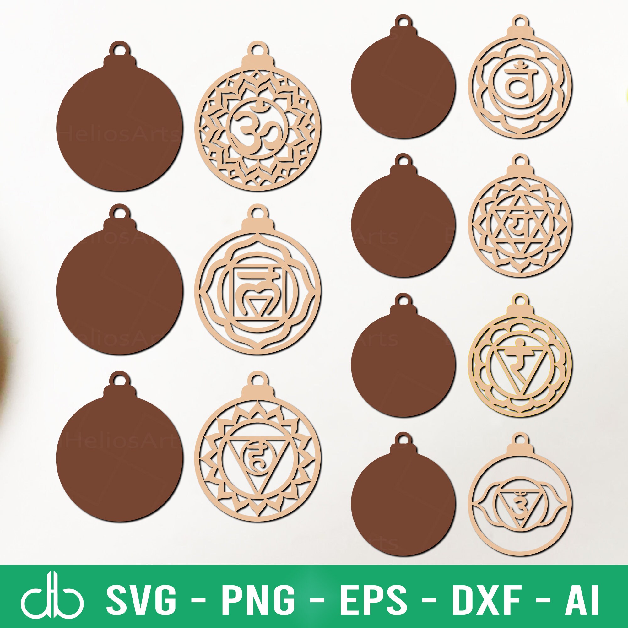 Yoga Ornament SVG Bundle, 7 Chakras SVG, Yoga SVG Bundle, Buddha Svg ...