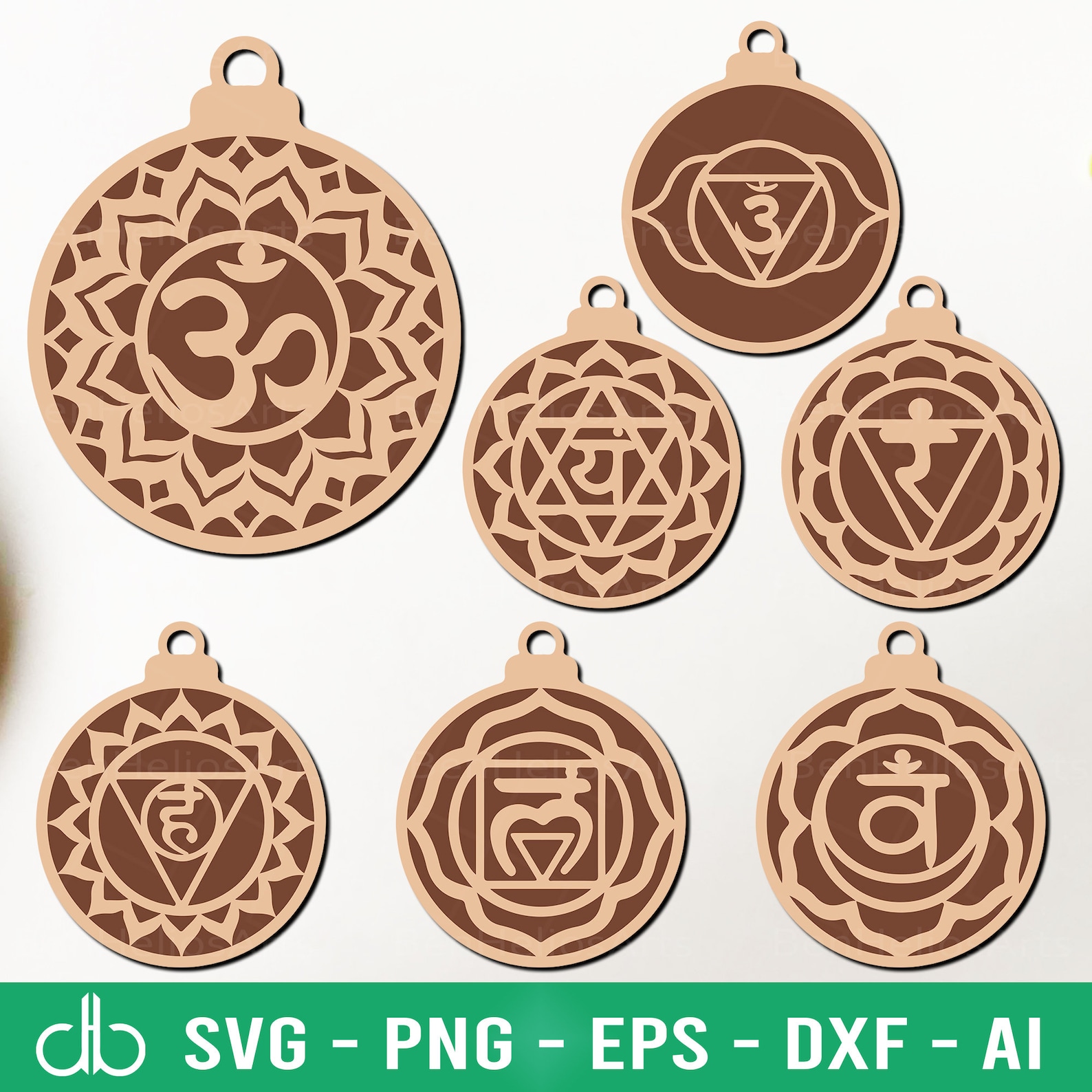 Yoga Ornament SVG Bundle, 7 Chakras SVG, Yoga SVG Bundle, Buddha Svg ...