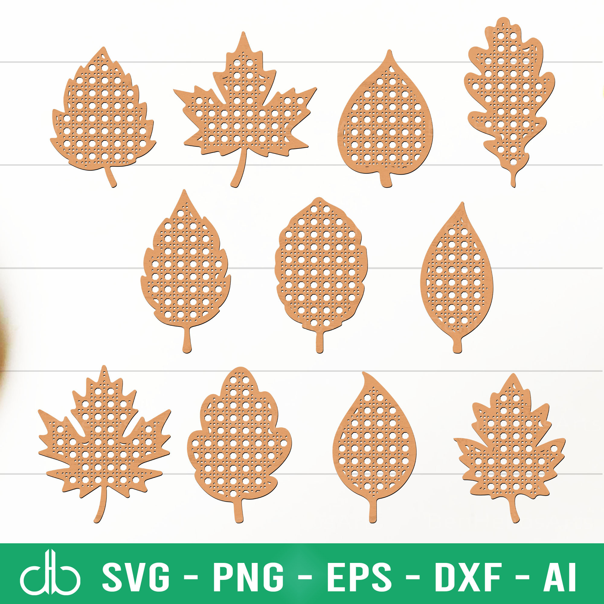 Autumn Rattan SVG Bundle, Fall Rattan SVG, Leaf Rattan SVG Bundle ...